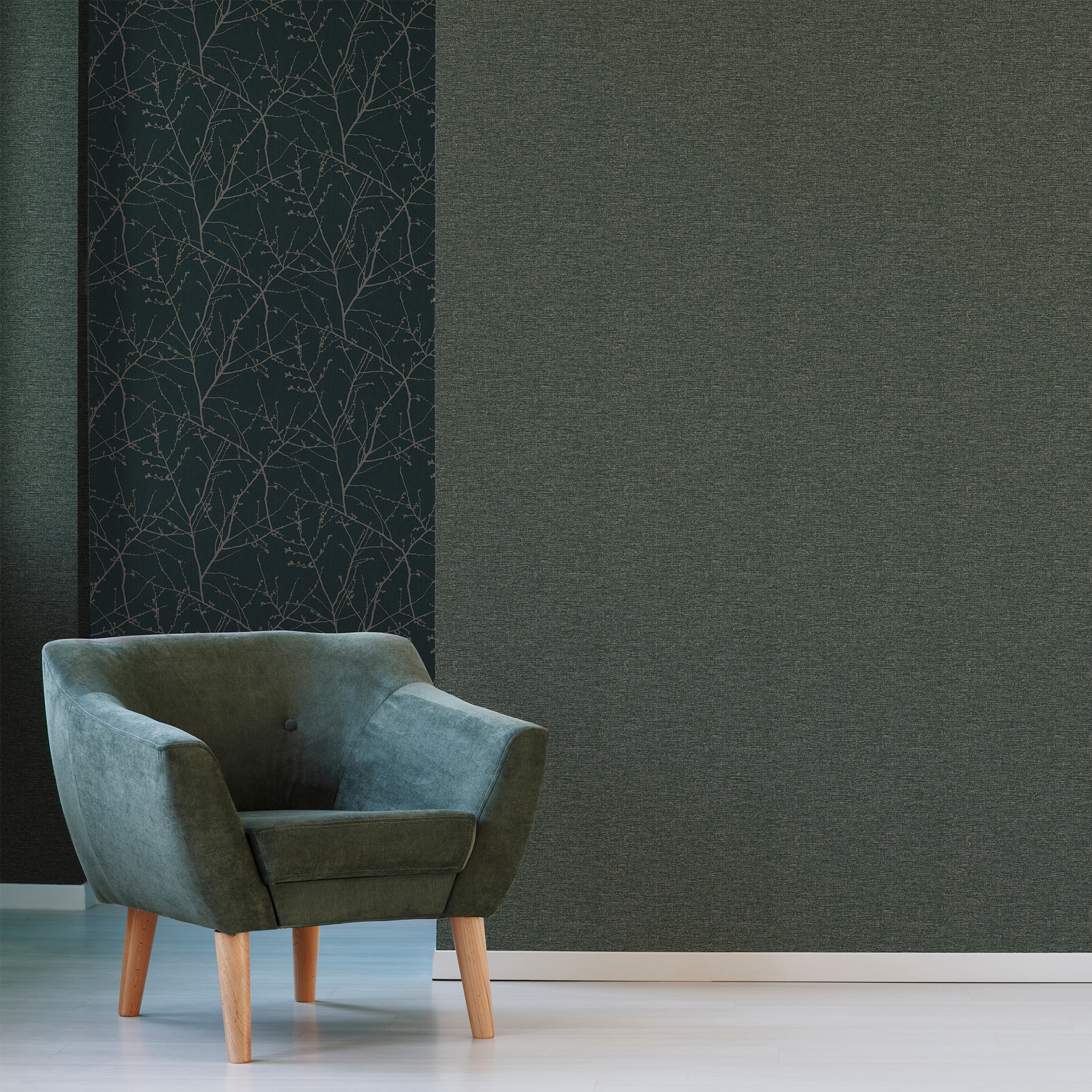Heritage Texture Green - Superfresco Easy
